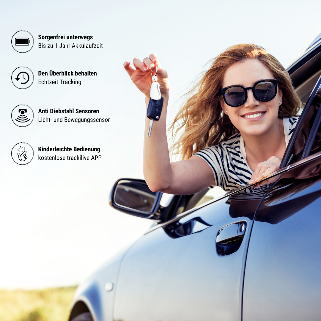 trackilive TL-60 GPS Tracker – Real-time tracking, long battery life ...